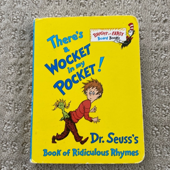 random house | Toys | Theres A Wocket In My Pocket Board Book By Dr ...